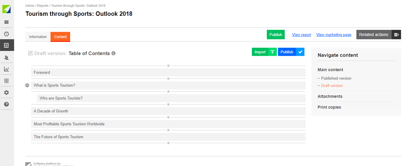 Creating an Interactive Report from a Word Document