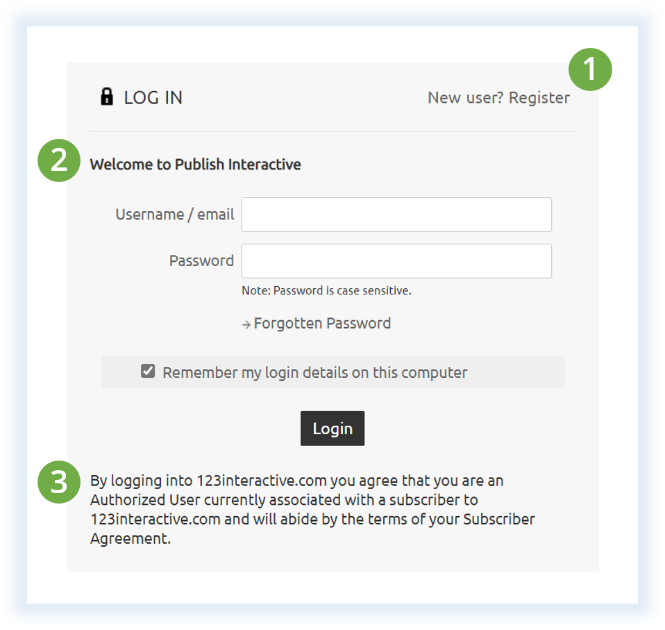 User Login Experience