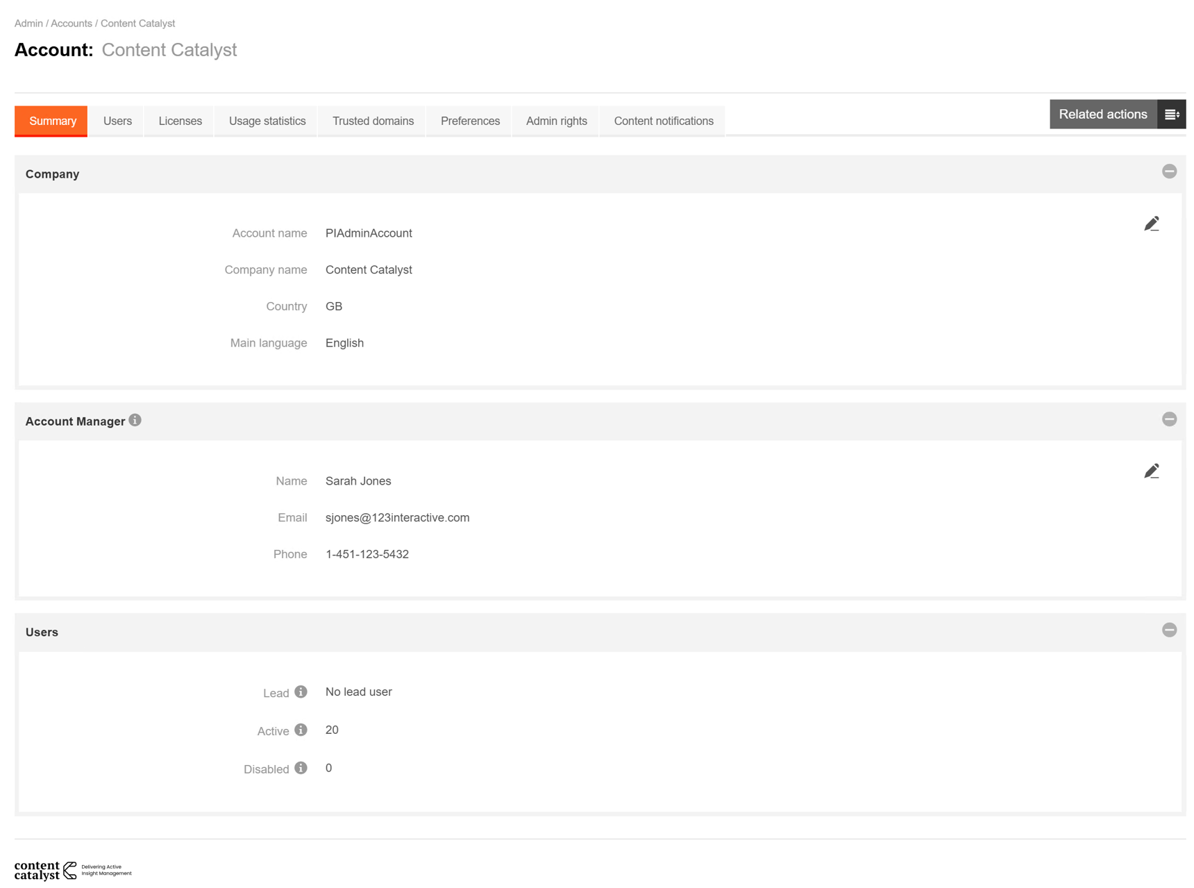 Accounts & Users: The Basics