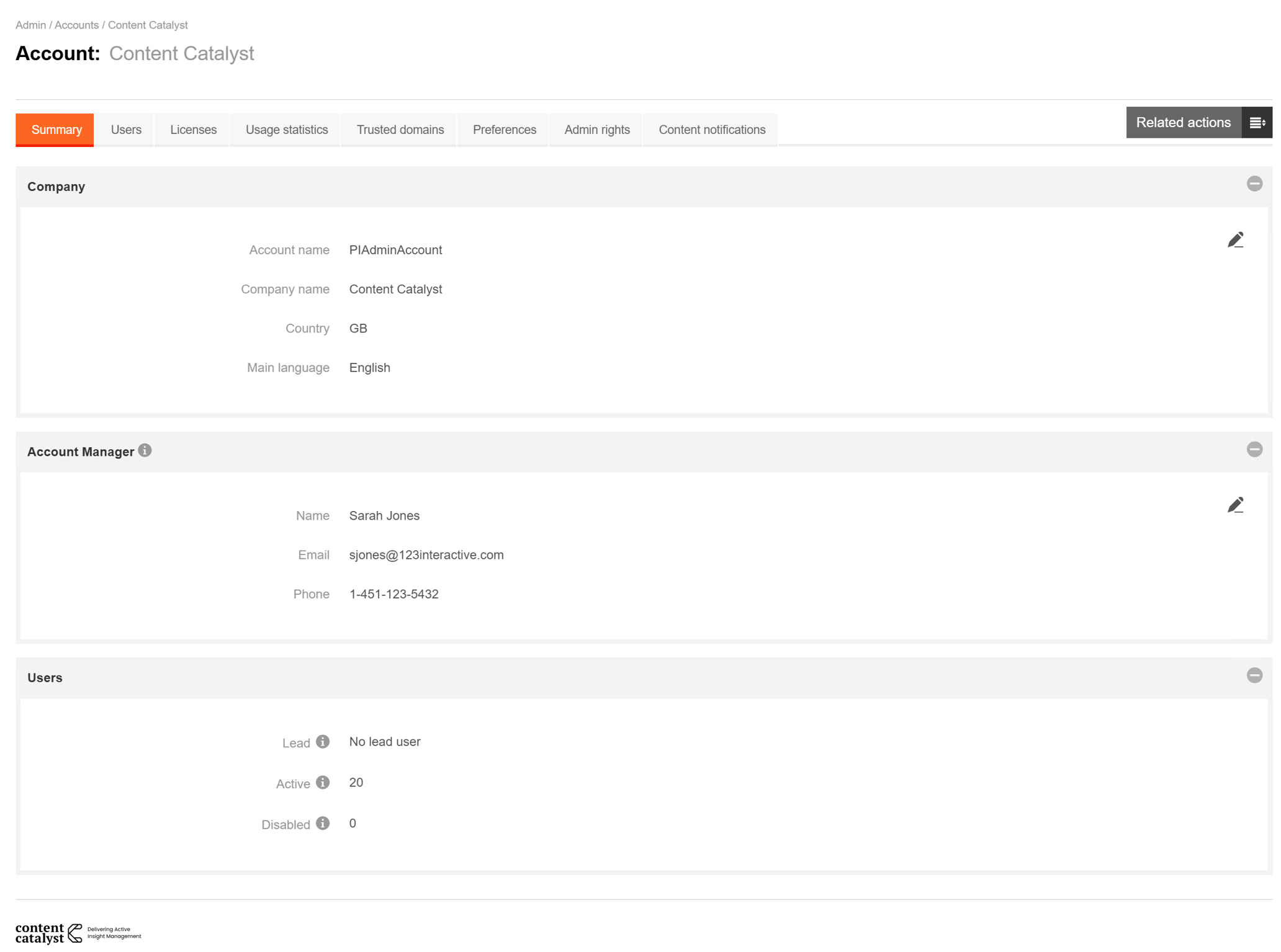 Accounts & Users: The Basics