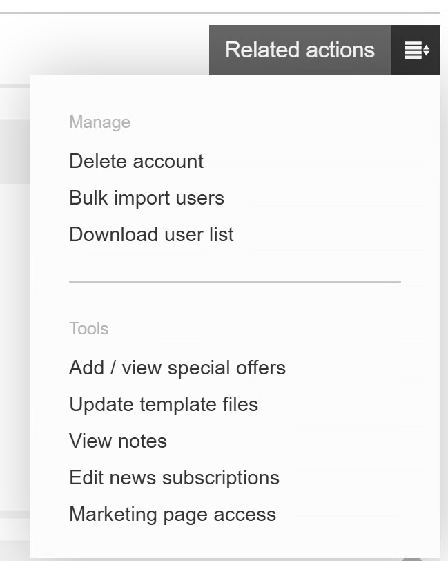 Accounts & Users: The Basics