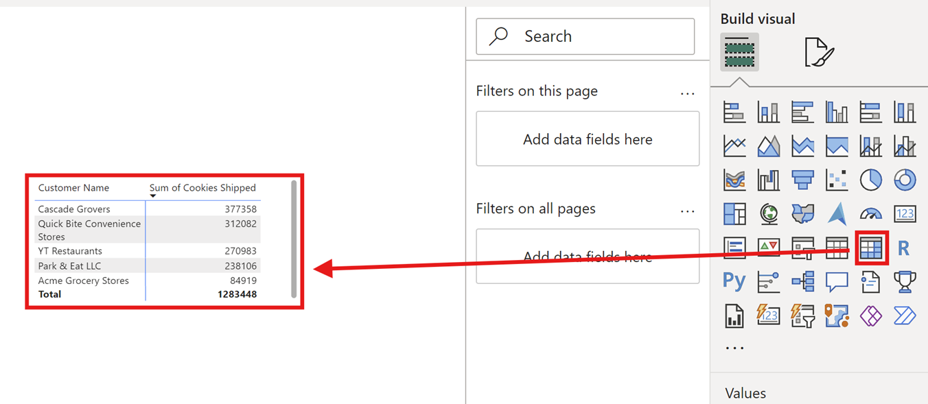 Creating a Power BI Report