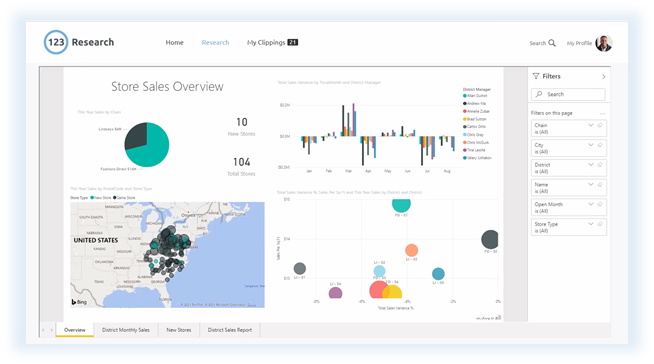 Adding a PowerBI Report to Content Catalyst