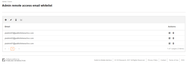 Assigning Remote Admin Access