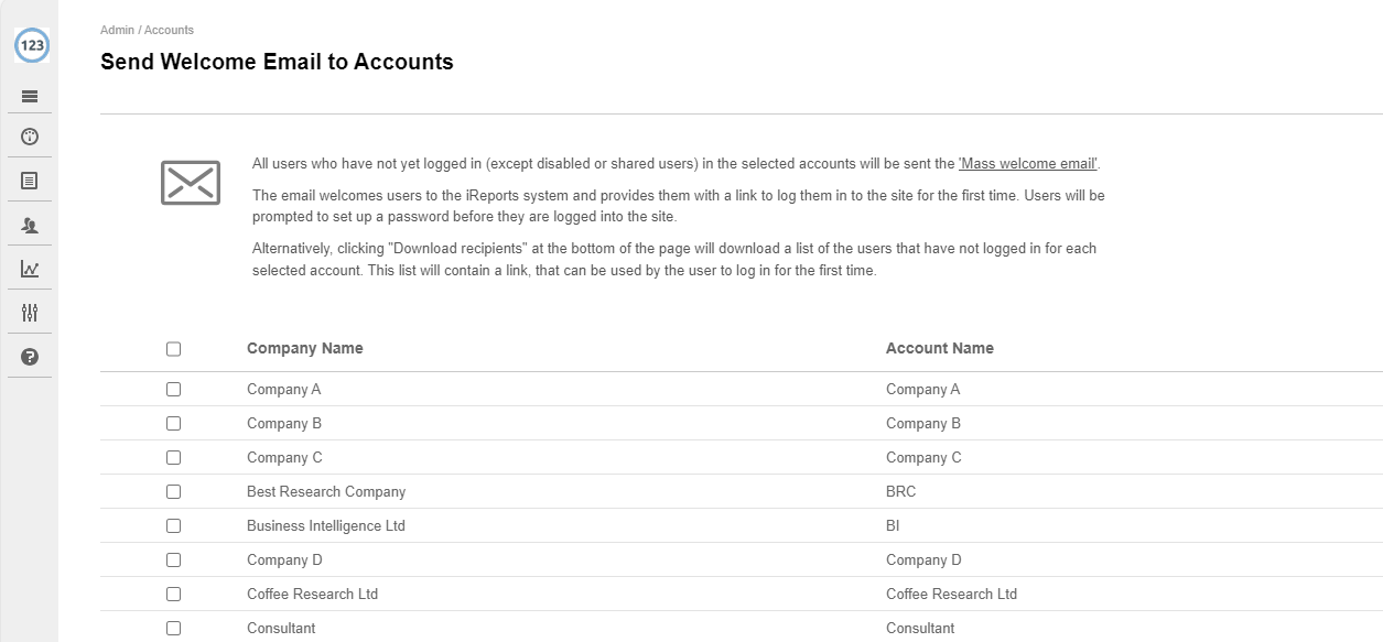 Sending Bulk Welcome Emails